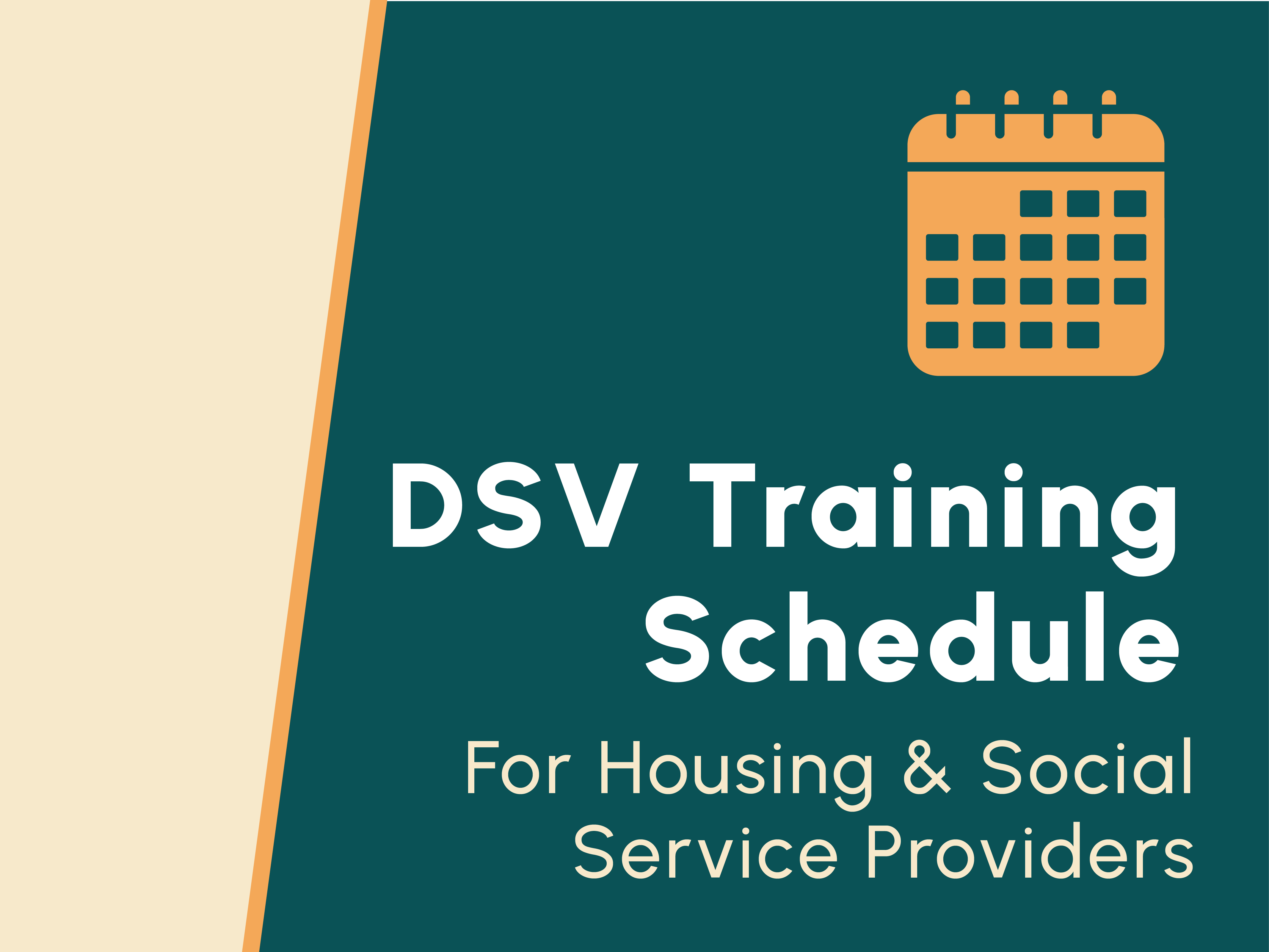 Upcoming training opportunities focused on domestic and sexual violence ...
